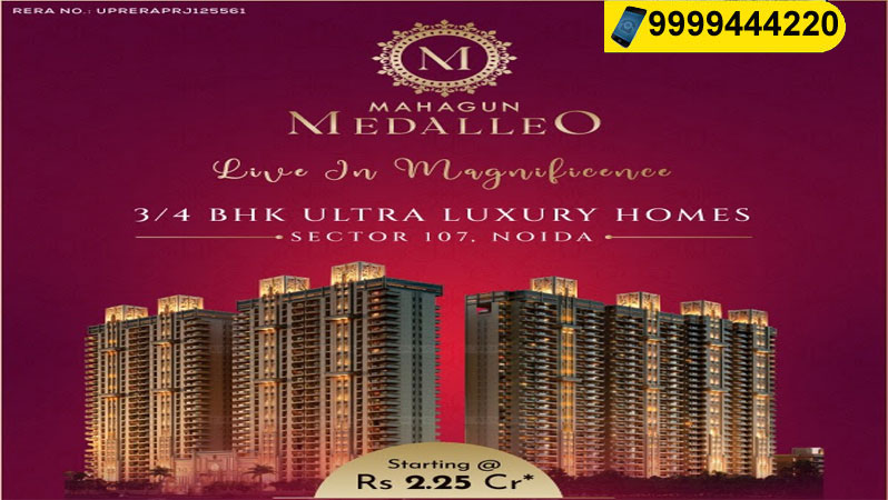 Mahagun Sector 107 Noida as finest luxury Luxury Residences