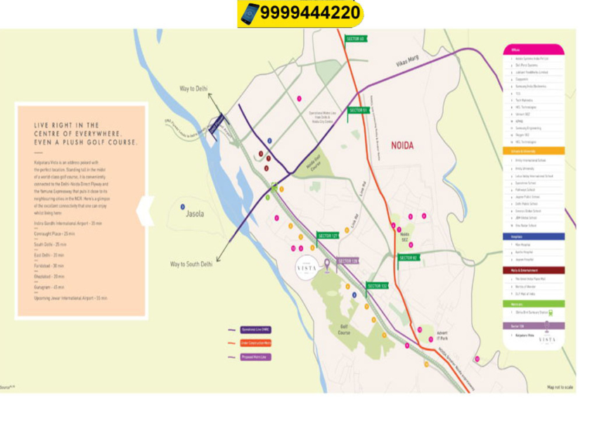 Kalpataru Vista Noida – Luxury 3 & 4 BHK Golf Facing Apartments
