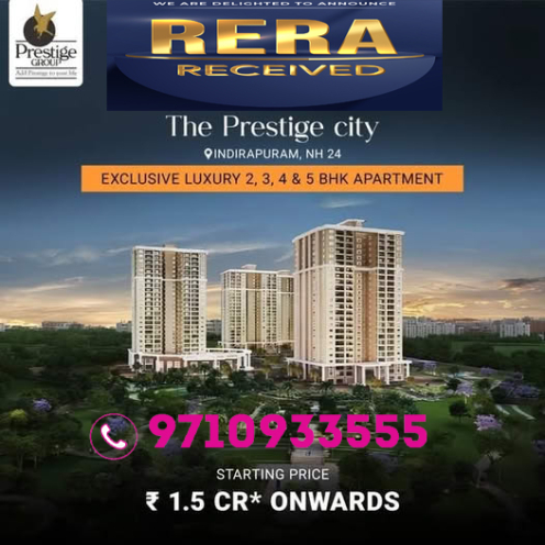 Prestige Group launches The Prestige City – Indirapuram
