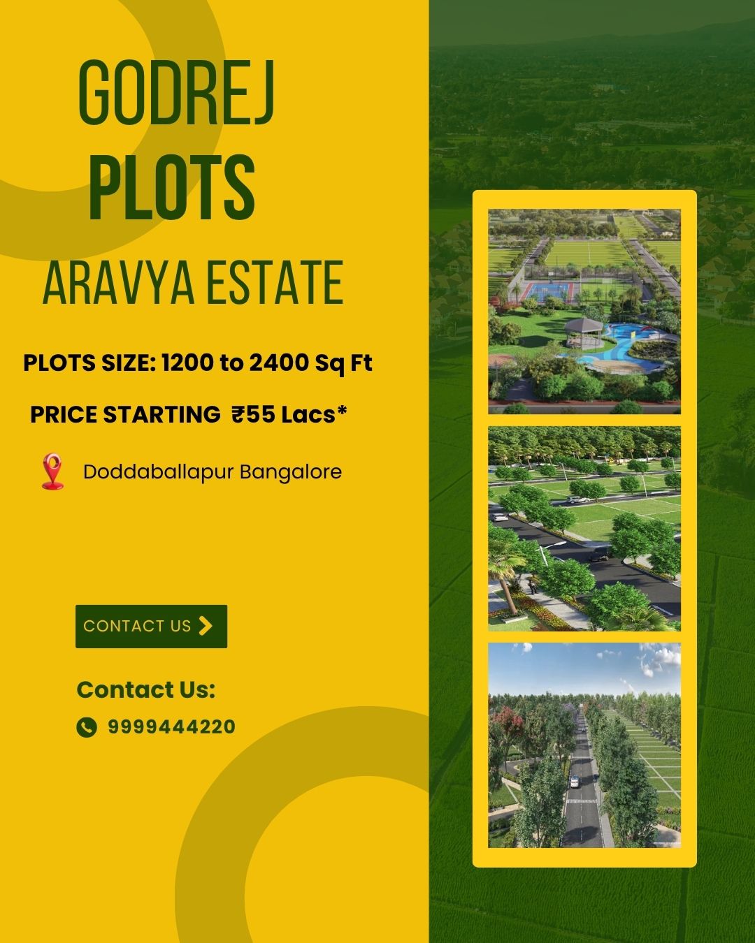 Godrej Aravya Estate– Pre-Launch Offer from ₹55 Lakhs